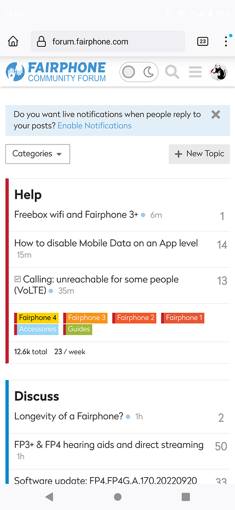 FP4 Firefox Status Bar "invisible" - Fairphone 4 - Fairphone Community Forum