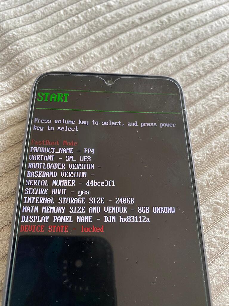 🇩🇪 🇬🇧 [Bricked] FP4 - Locked bootloader - OEM unlocking disabled - Fairphone 4 - Fairphone ...