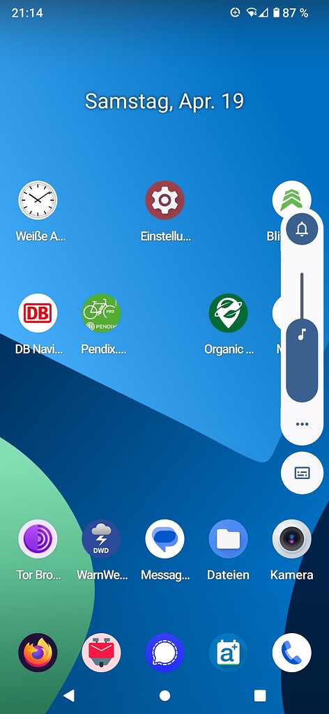 🇩🇪 Welche Funktion hat das Symbol unter der Ton Regelung? - Fairphone 4 ...