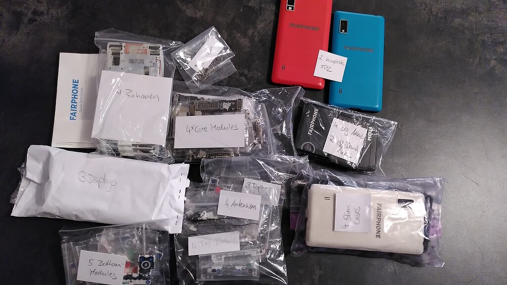 (For Shipping Costs) Fairphone 2: two complete phones and about three ...