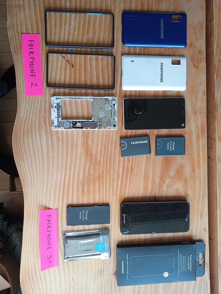 Fp3+ and Fp2 spare parts for free - Offer - Fairphone Community Forum