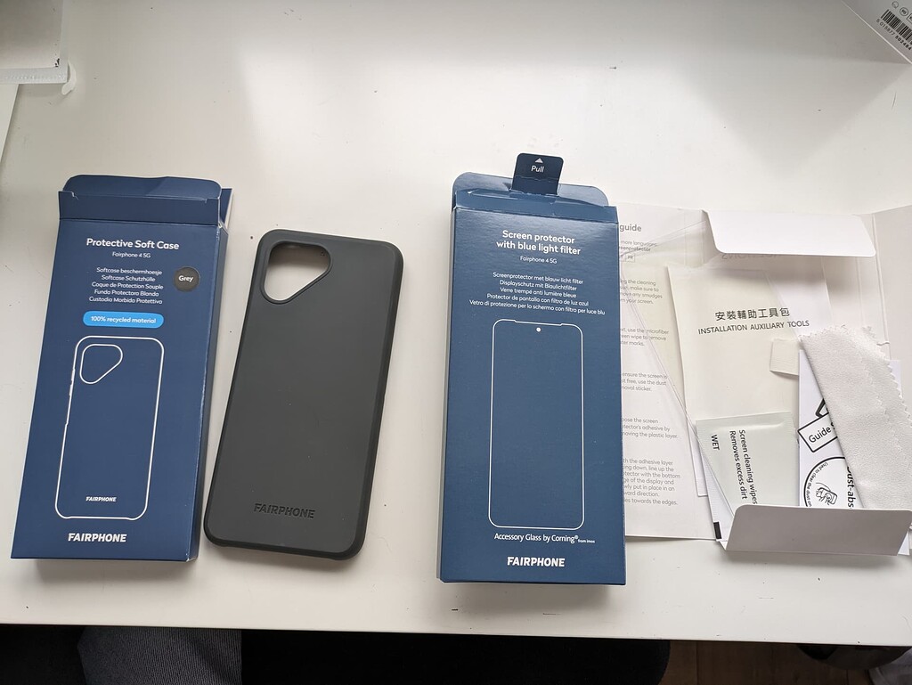 Giving away FP4 grey cover and screen protector - Offer - Fairphone ...