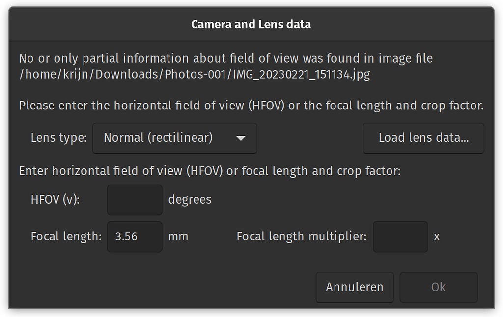 Camera lens HFOV and crop factor 48MP camera - The Products - Fairphone ...