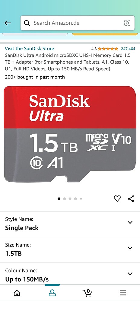 1.5tb card in FP5 - Issues - Fairphone 5 - Fairphone Community Forum